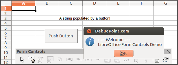 Using Form Controls In Libreoffice Macro