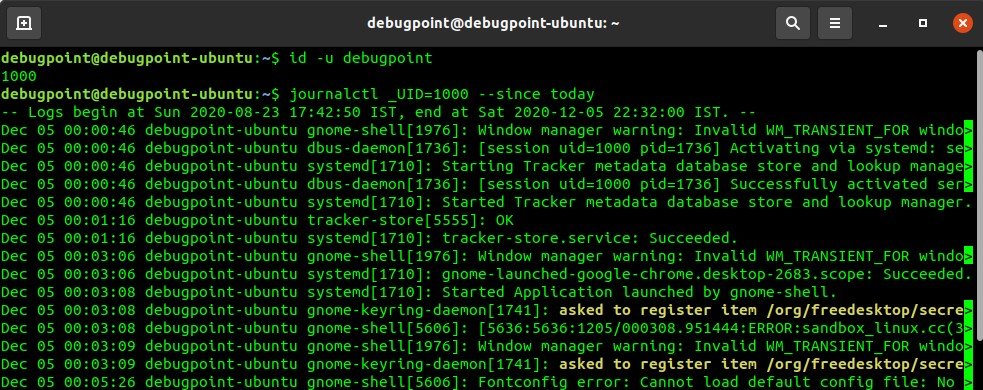How To Use Journalctl To View And Analyze Systemd Logs With Examples