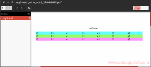 Export or Save As PDF A Specific Range in LibreOffice Calc Sheets using Macro