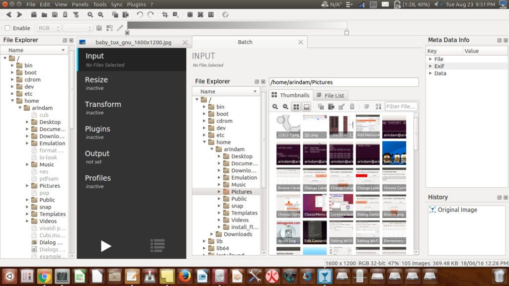nomacs - RAW, psd Image Viewer for Linux