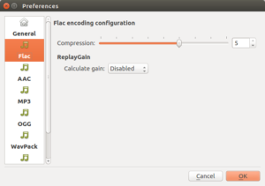 Flacon - Audio File Encoder - Lands Version 2.1.0