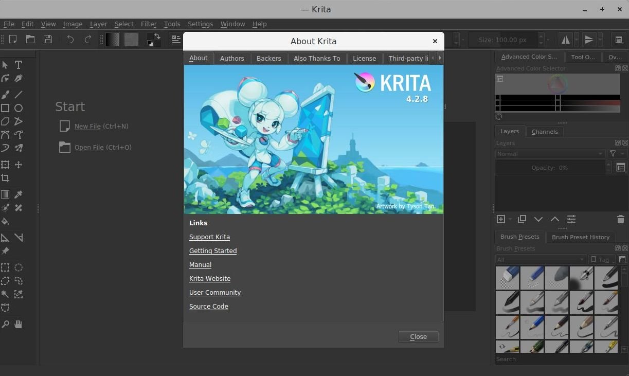 Free Painting Program Krita Brings Another Update