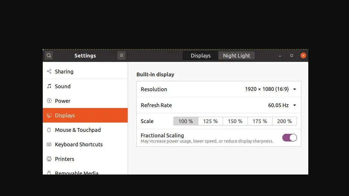 How to Enable Fractional Scaling in Ubuntu 20.04 LTS and 22.04 LTS