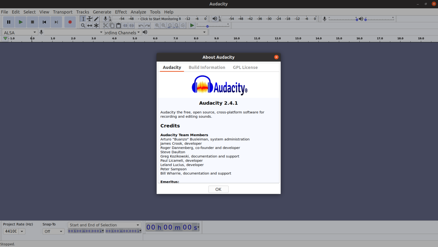 Audacity Fixes the Major Bug and Releases a Fresh Version 2.4.1
