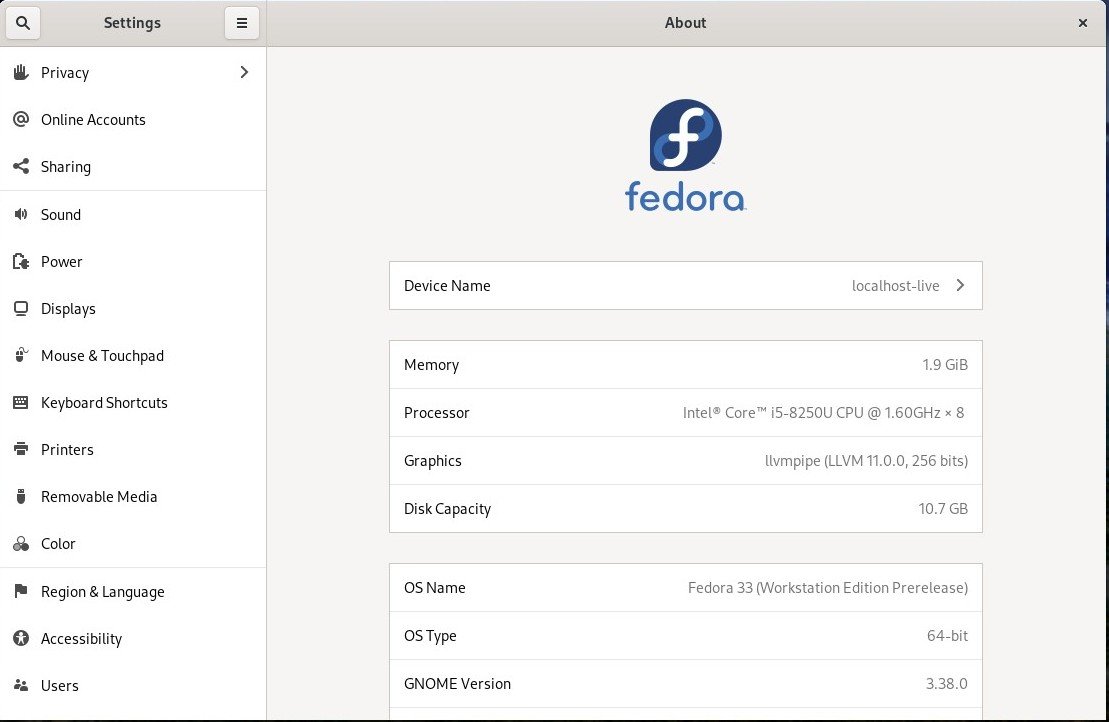 Fedora 33 Beta Released with Massive Changes
