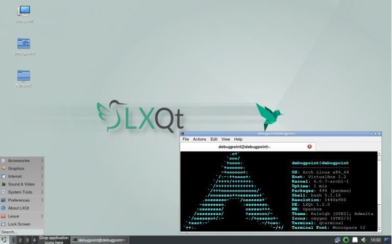 How to Install LXQt Desktop in Arch Linux [Complete Guide]