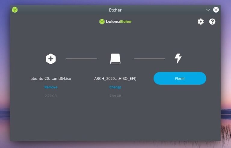 Create Bootable USB using Etcher Tool in Linux [Most Easiest Way]