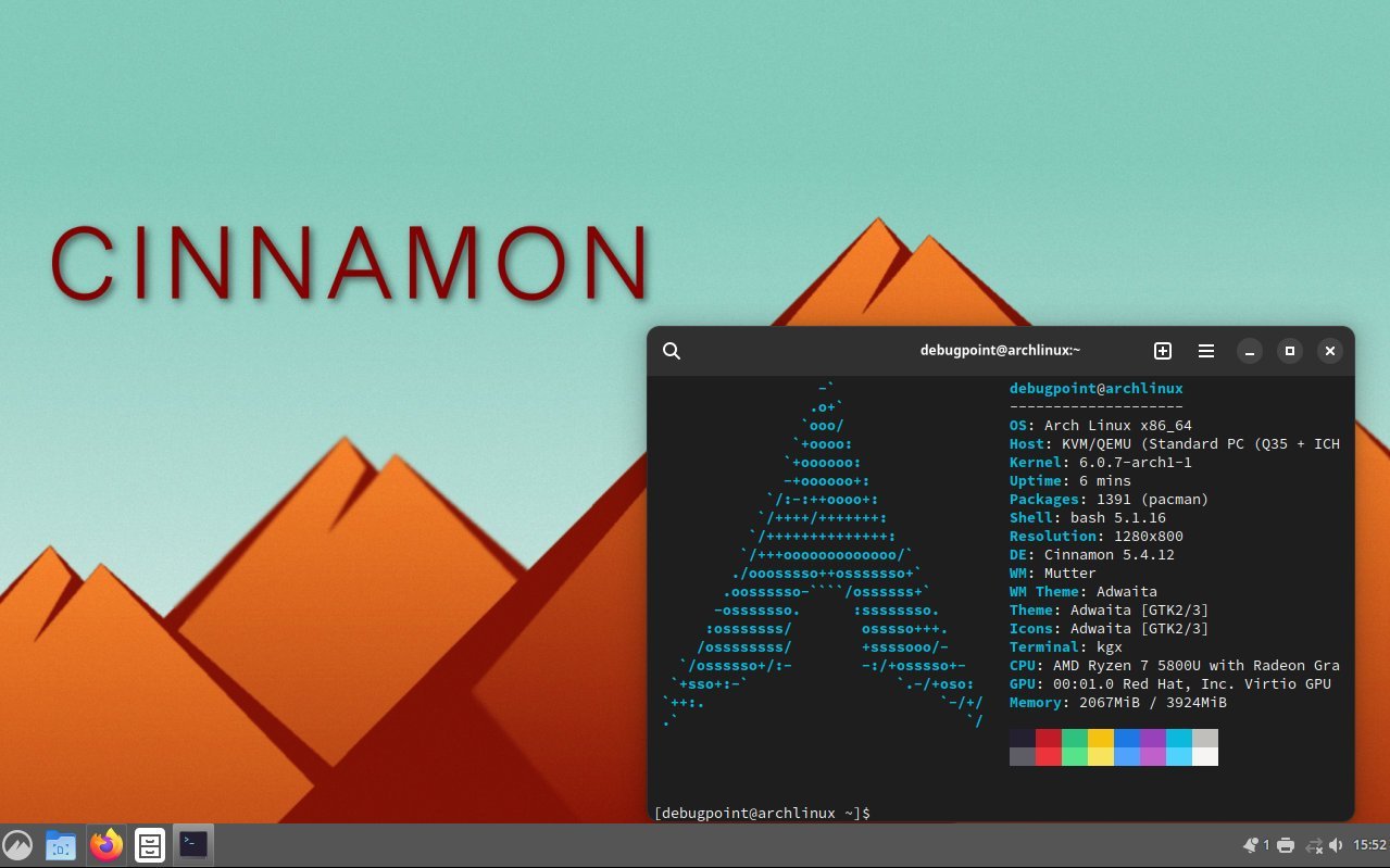 How to Install Cinnamon Desktop in Arch Linux [Step by Step]