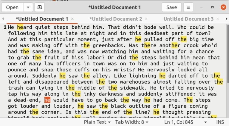 10 Awesome gedit Text Editor Features to Make You More Productive