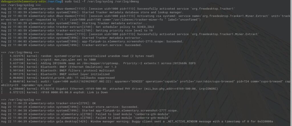 How To Monitor Log Files In Real Time In Linux Desktop And Server 
