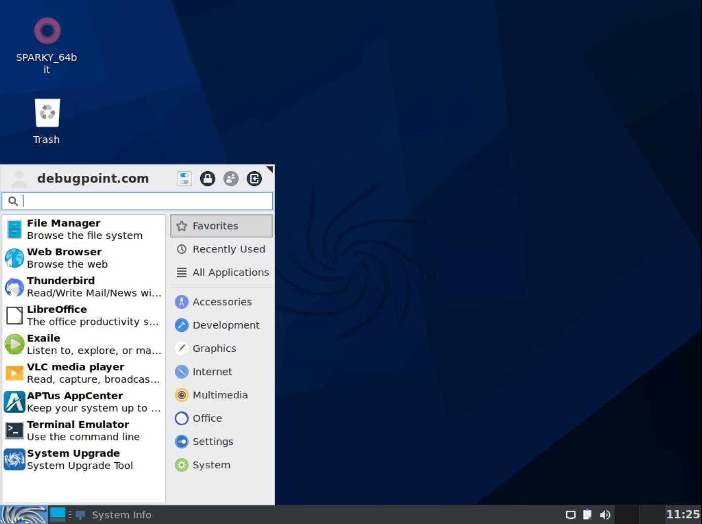 SparkyLinux 6 Review "Po-Tolo" and Release Round up