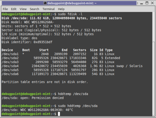 How To Check Cpu And Hdd Temperature In Ubuntu And Other Linux