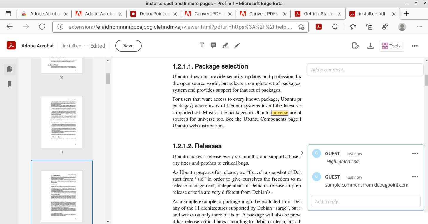Adobe Gives a Free PDF Editor for Google Chrome and Edge Users