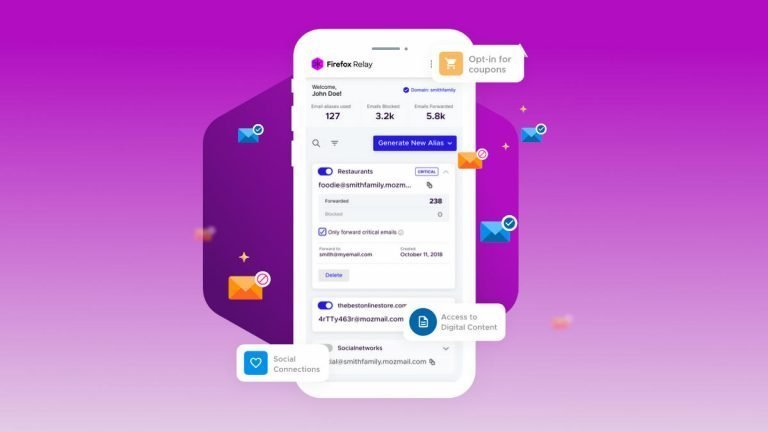 Safeguard Your Email Address from Spam Using Firefox Relay. Here's How.