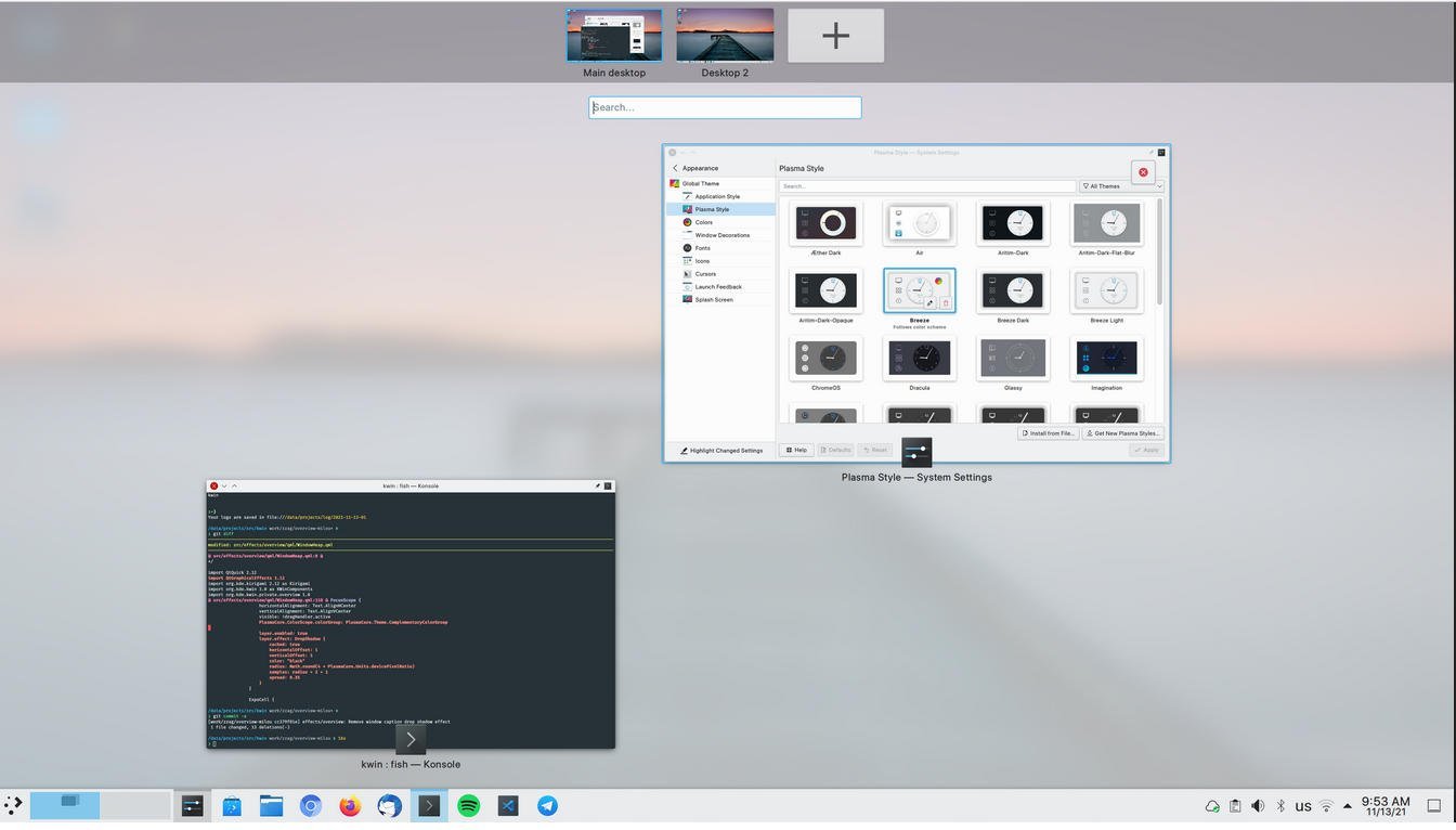 KDE Plasma Introduces GNOME-like Overview. Is it Good?