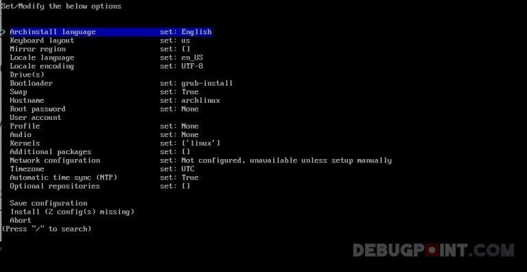 Install Arch Linux Using Archinstall Automated Script Tutorial