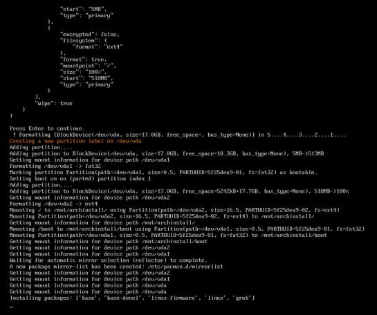 Install Arch Linux Using archinstall Automated Script - Beginner's Guide