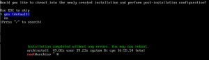 Install Arch Linux Using archinstall Automated Script [Tutorial]