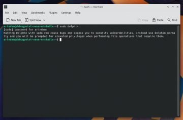 How to Use Dolphin As Root in KDE Plasma Desktop to Access Files