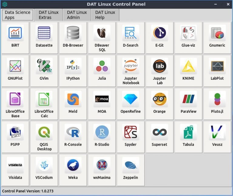 DAT Linux: Perfect Distro for Data Science Projects, Based on Ubuntu LTS