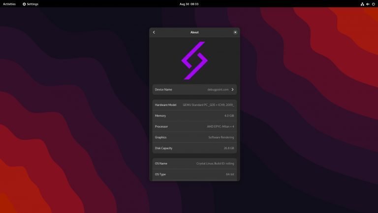 Crystal Linux: Emerging Arch Linux Spin for GNOME Fans