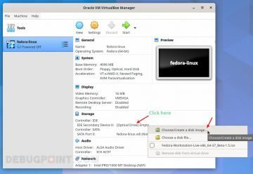 How to Install Fedora Linux in Oracle VirtualBox