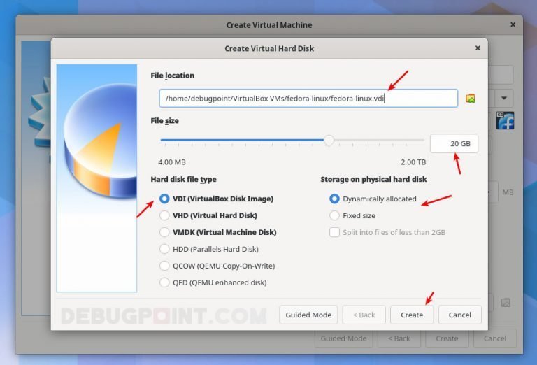 How to Install Fedora Linux in Oracle VirtualBox