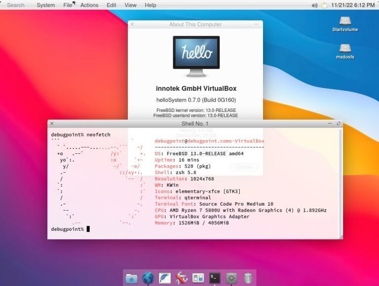 macOS Alternative helloSystem (0.7.0) is moving towards stability