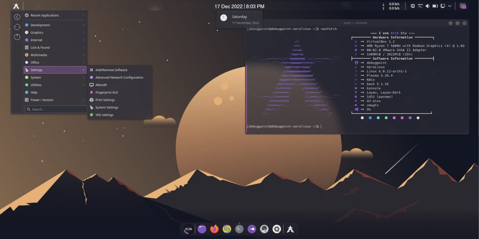 XeroLinux Review: Fusion of Arch and KDE Plasma