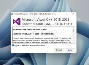 [Fixed] VirtualBox Needs Microsoft Visual C++ 2019 Redistributable Package