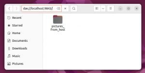Share Folder Between Guest and Host in GNOME Boxes