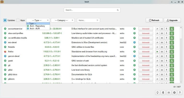 Best GUI Package Managers for Arch Linux