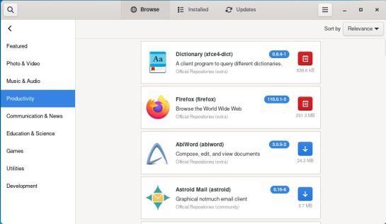 Best GUI Package Managers for Arch Linux