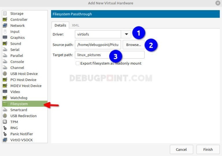 Share Folder Between Windows Guest and Linux Host in KVM using virtiofs