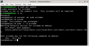 2 Ways to Add Users to SUDOERS Group in Debian