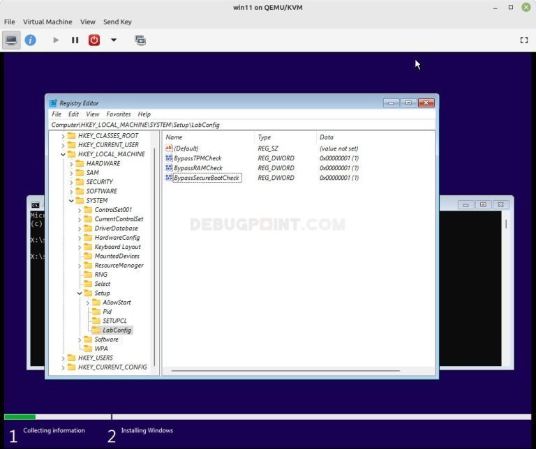 Install Windows 11 as Guest in Ubuntu using virt-manager