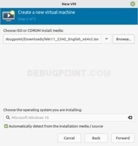 Install Windows 11 as Guest in Ubuntu using virt-manager