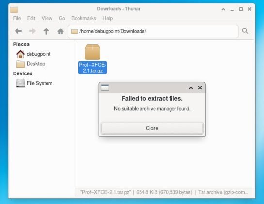 How to Fix No Suitable Archive Manager Found Error