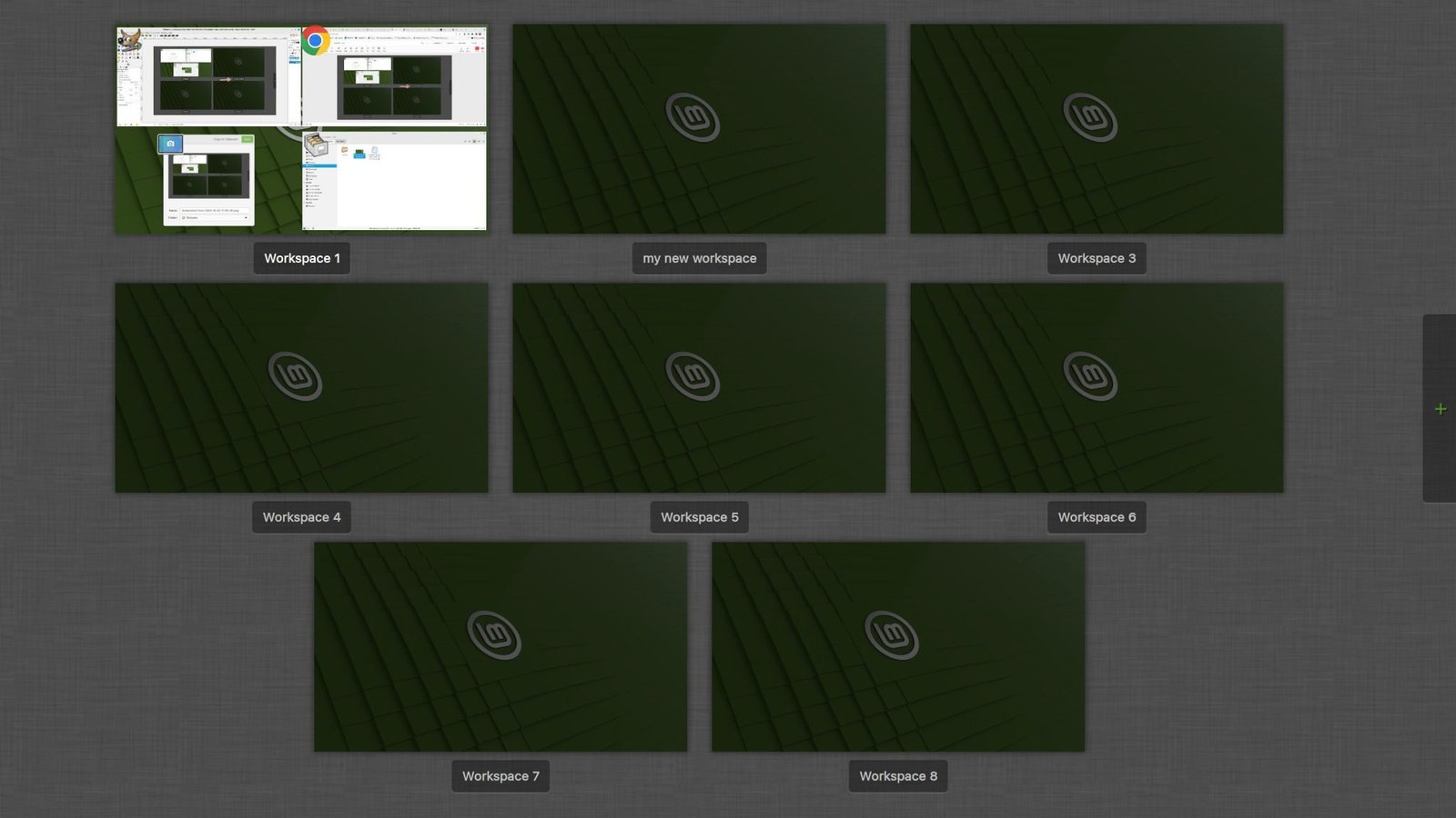 How to Create and Use Workspaces in Linux Mint
