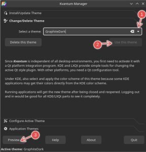 Install and Use Kvantum Themes in KDE Plasma