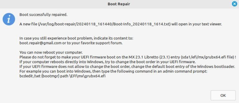 Using Boot Repair Disk to Fix GRUB Issues [Tutorial with Example]