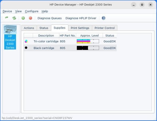 How to Check Printer Ink Levels in Linux