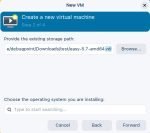 Create a VirtualBox Virtual machine from .img disk image