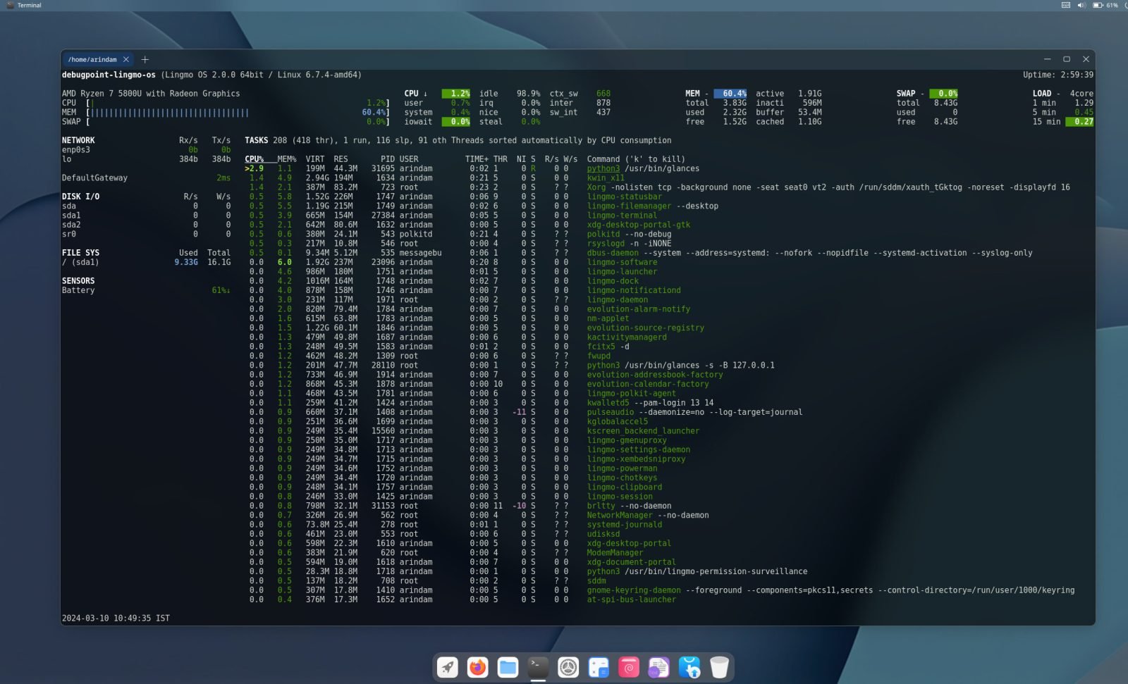 Meet Lingmo OS: macOS Looking Distro with Debian Base
